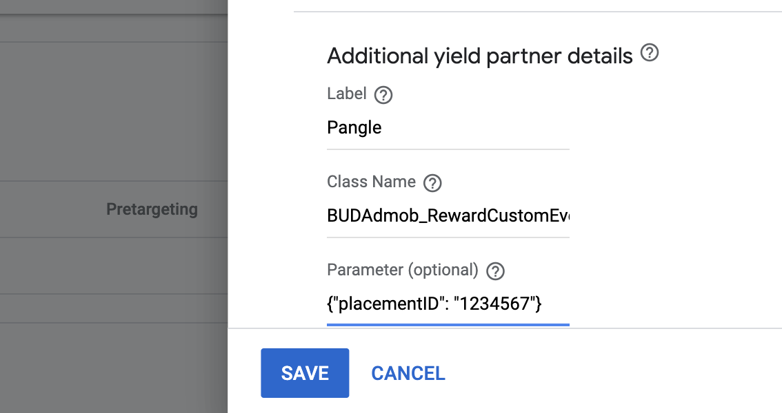 [iOS]Google Ad Manager Custom Event for Pangle | Pangle